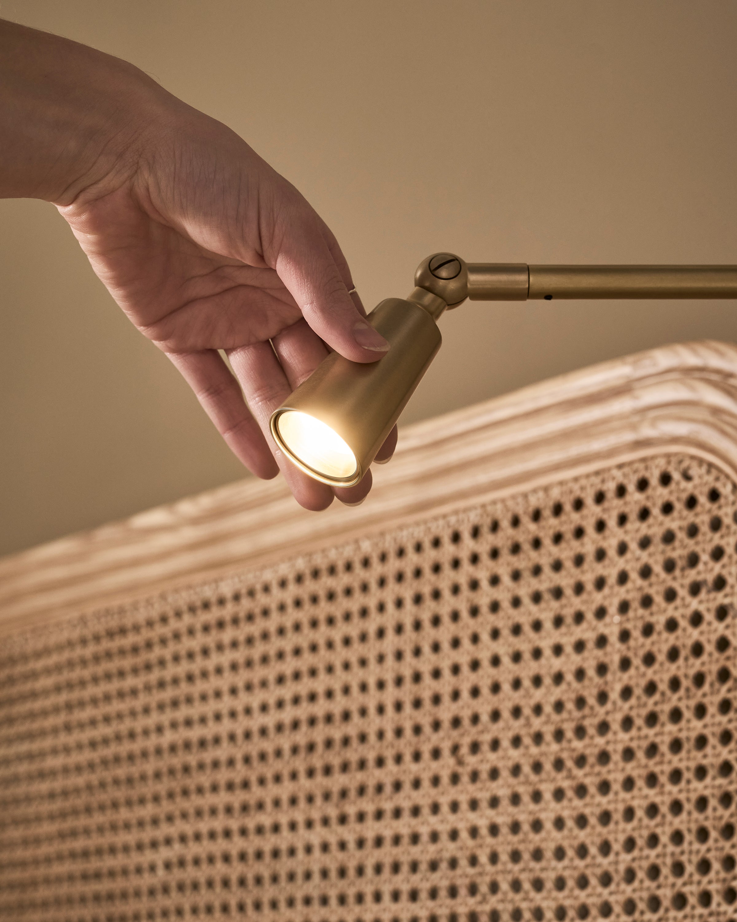 Sloane 2G Toggle Switch Reading Light Antique Brass | Wall Lights ...