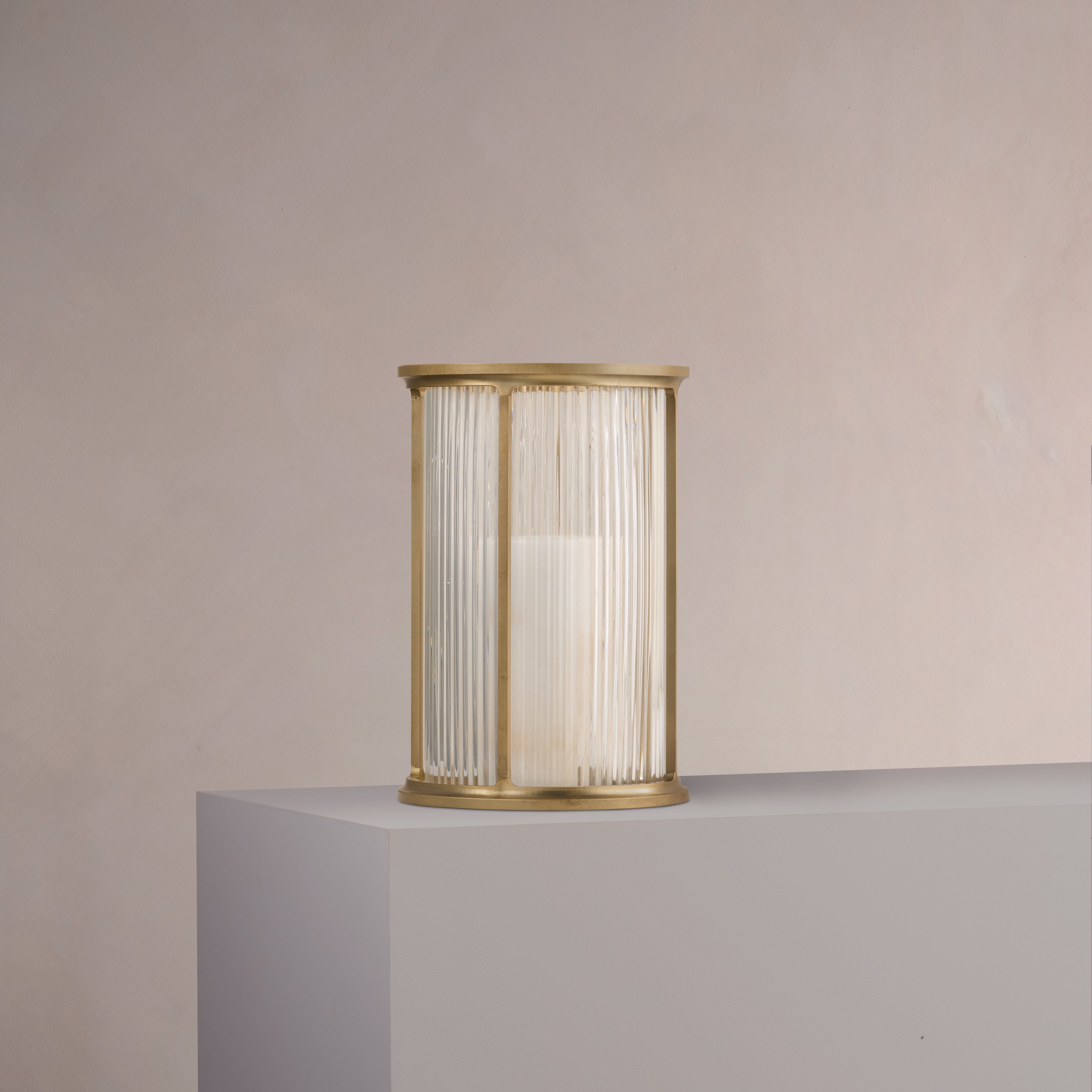 Battersea Candle Lantern Antique Brass | Tealight Holder | Lighting