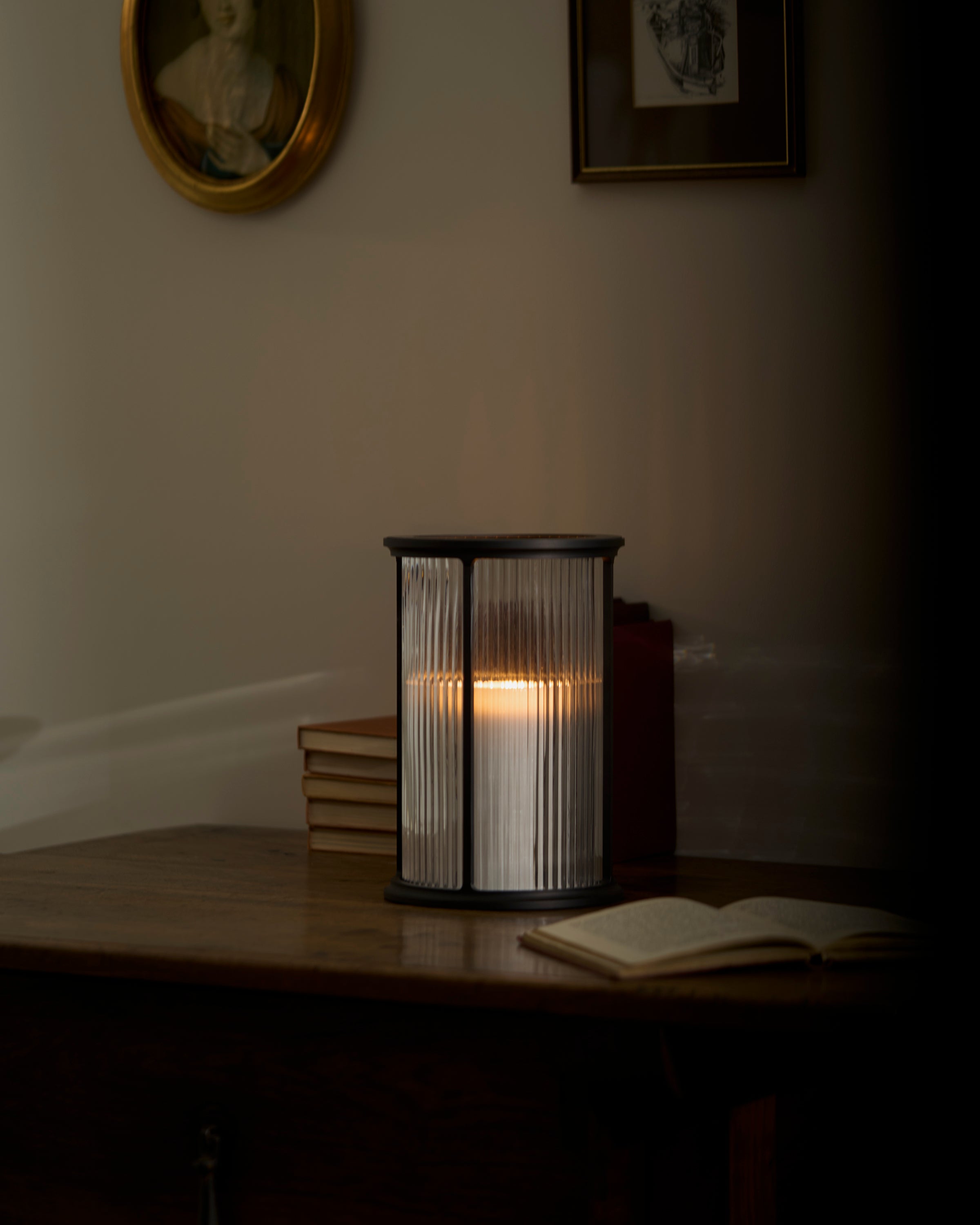 Battersea Candle Lantern Bronze Black | Tealight Holder | Lighting